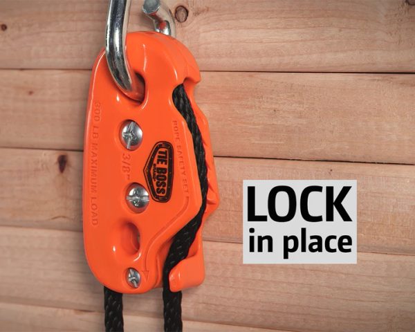 TIE BOSS SA - A multi-use tool that makes hoisting up and tying down a ...