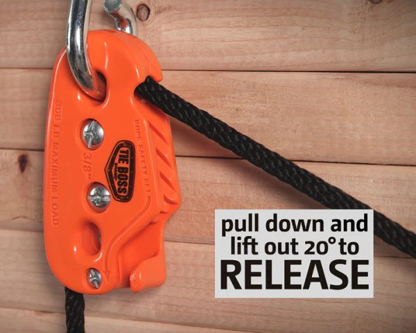 TIE BOSS SA - A multi-use tool that makes hoisting up and tying down a ...